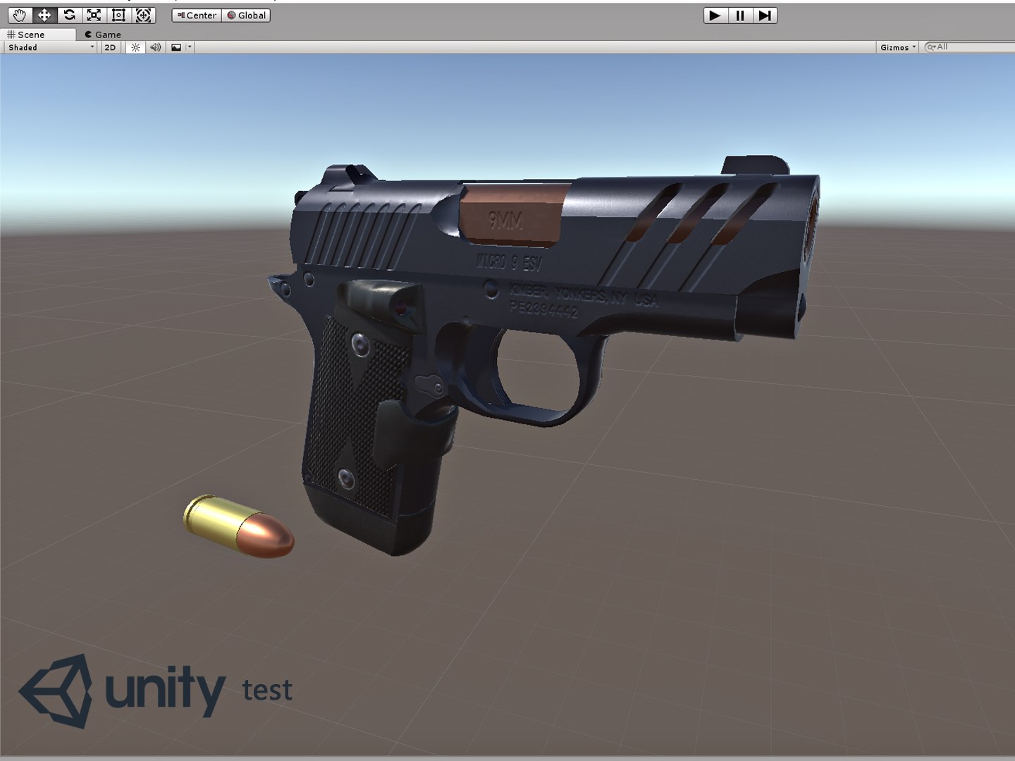 Kimber Micro 9 Esv 3D Model - TurboSquid 1386391