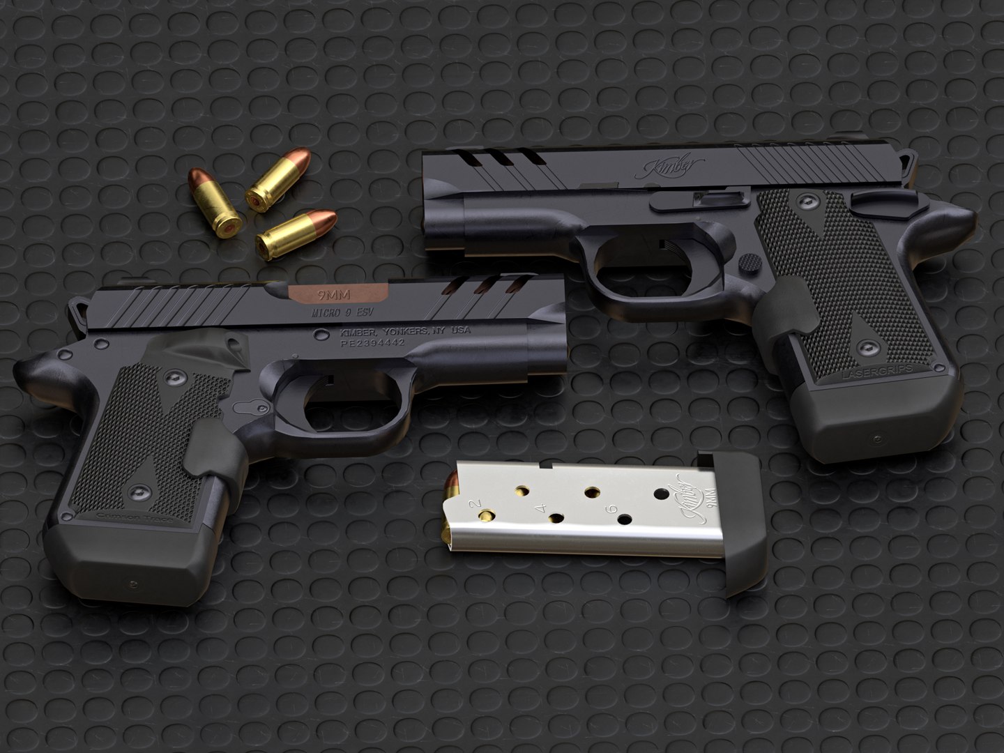 Kimber Micro 9 Esv 3D Model - TurboSquid 1386391