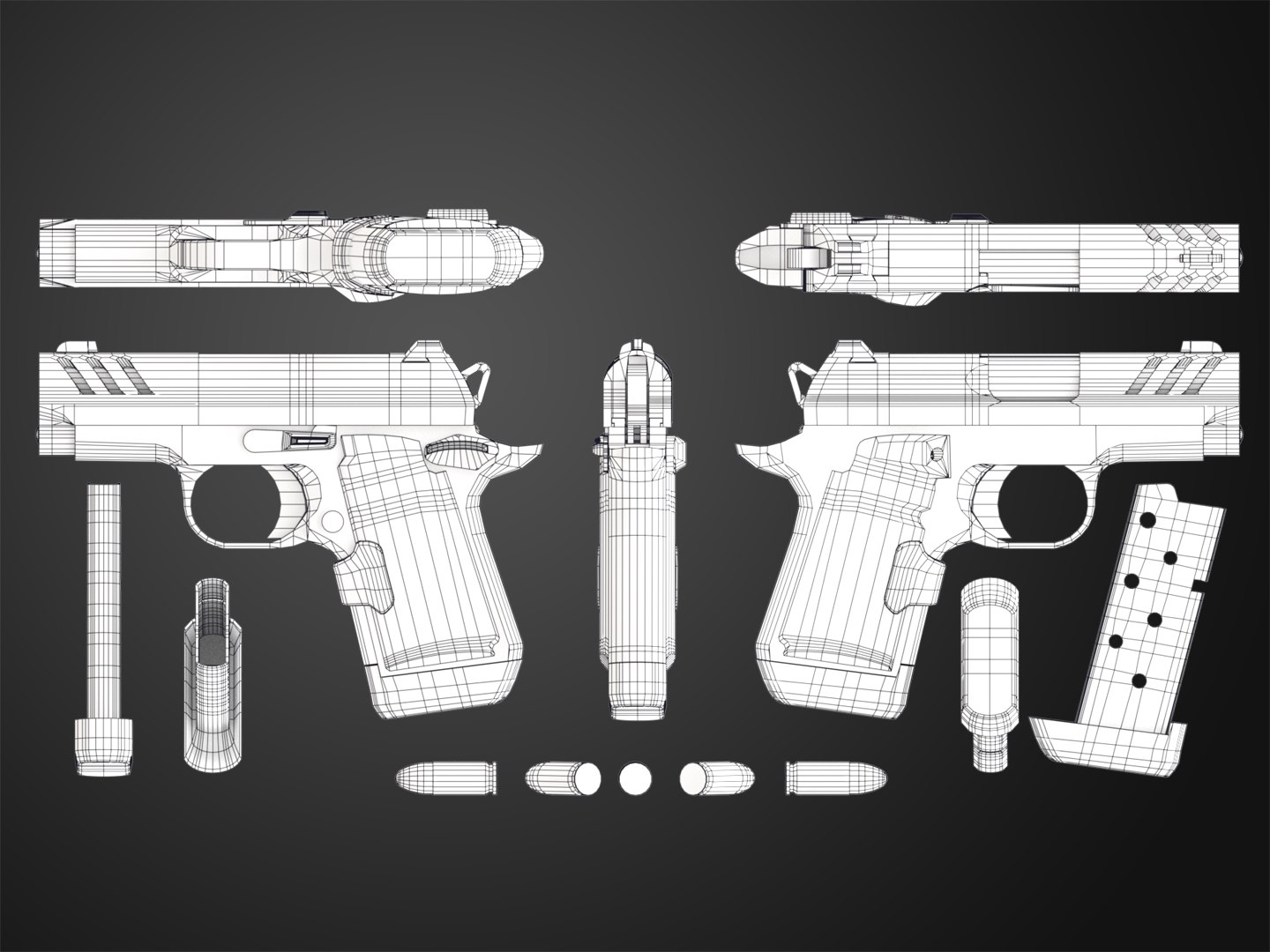 Kimber Micro 9 Esv 3D Model - TurboSquid 1386391