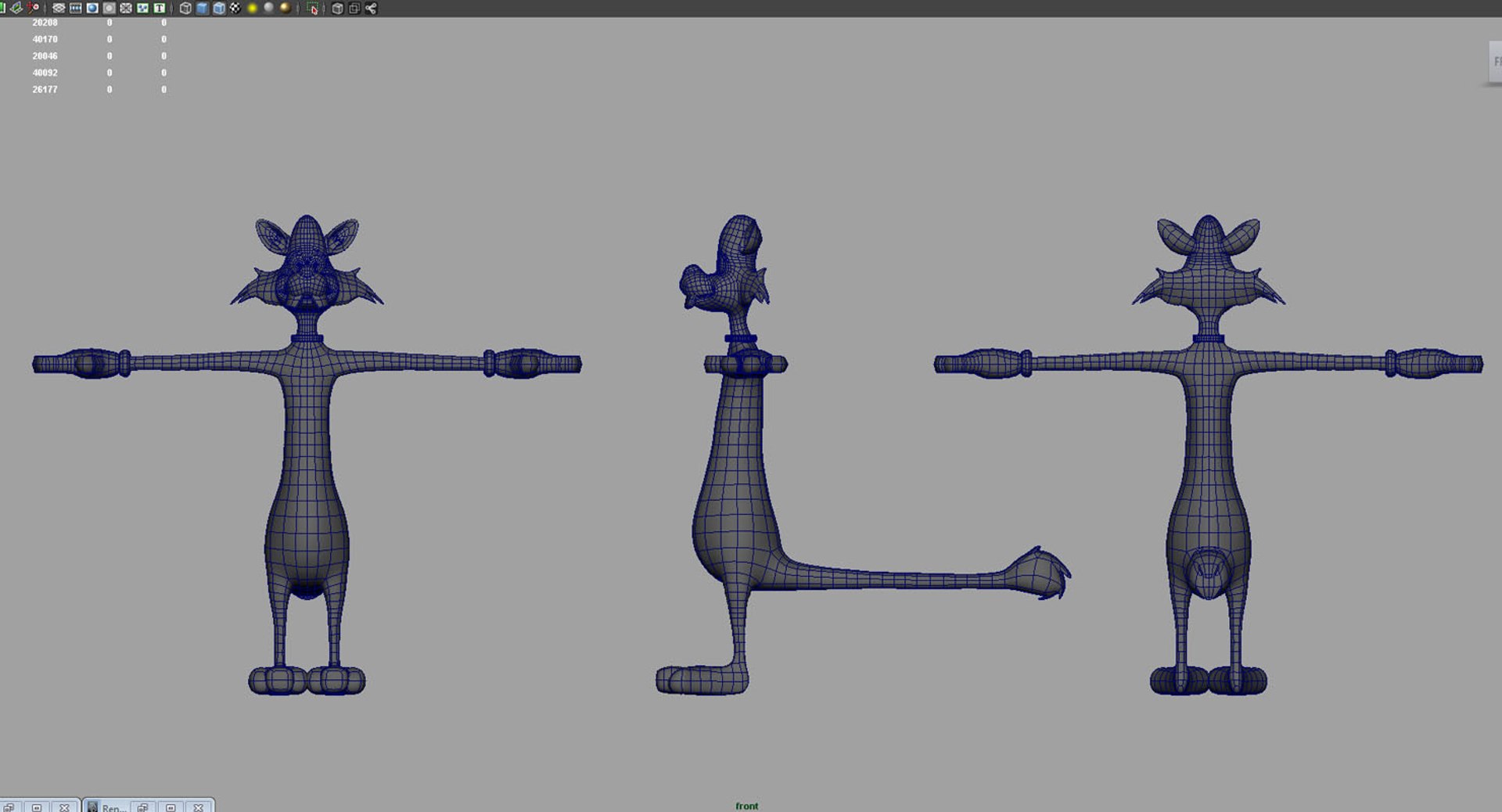 3D model tom cartoon - TurboSquid 1538612