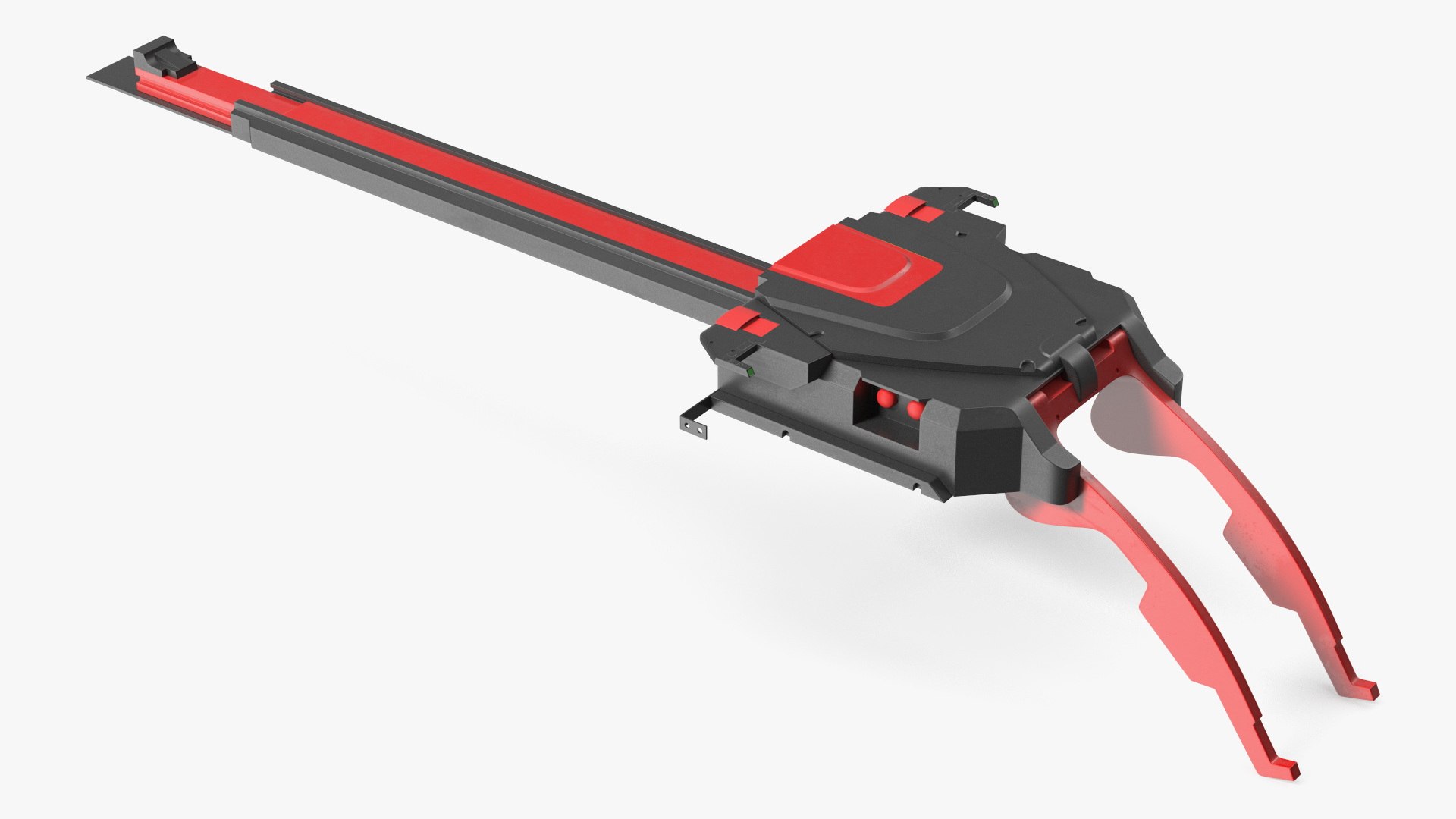 Automatic Medical Cot Loader Black Red 3D Model - TurboSquid 2478887