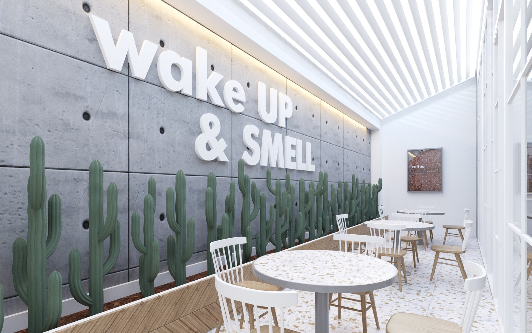 White House Coffee Interior 3D Model - TurboSquid 1711392