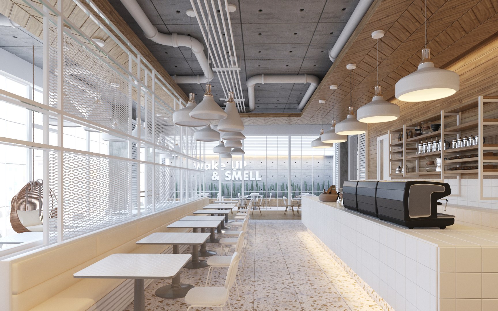 White House Coffee Interior 3D Model - TurboSquid 1711392