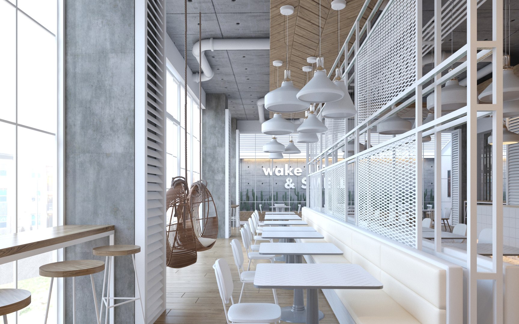 White House Coffee Interior 3D Model - TurboSquid 1711392