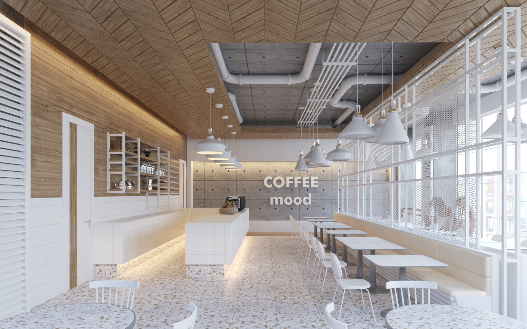 White House Coffee Interior 3D Model - TurboSquid 1711392