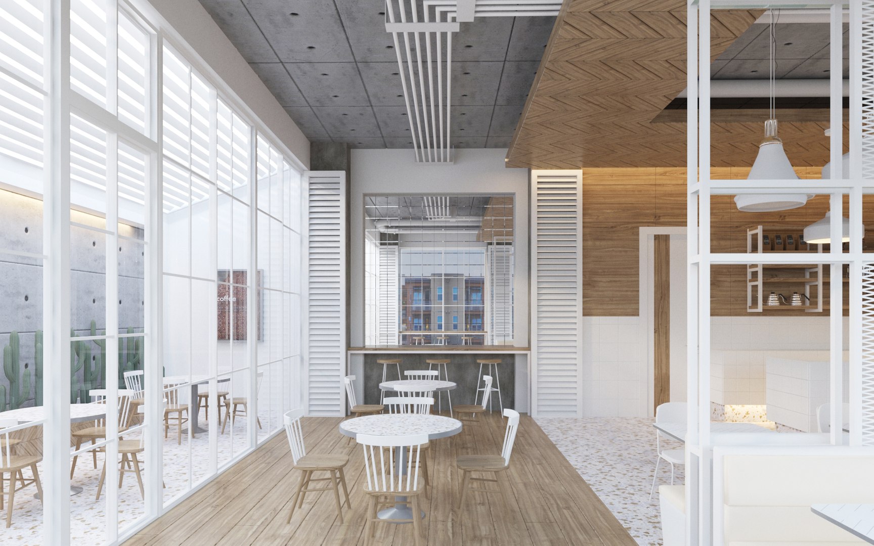 White House Coffee Interior 3D Model - TurboSquid 1711392