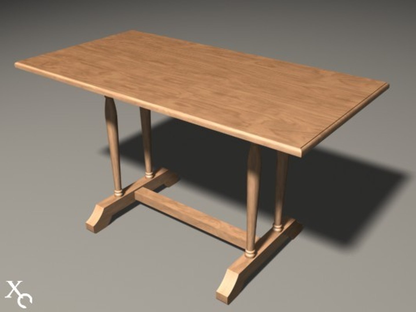3d model table