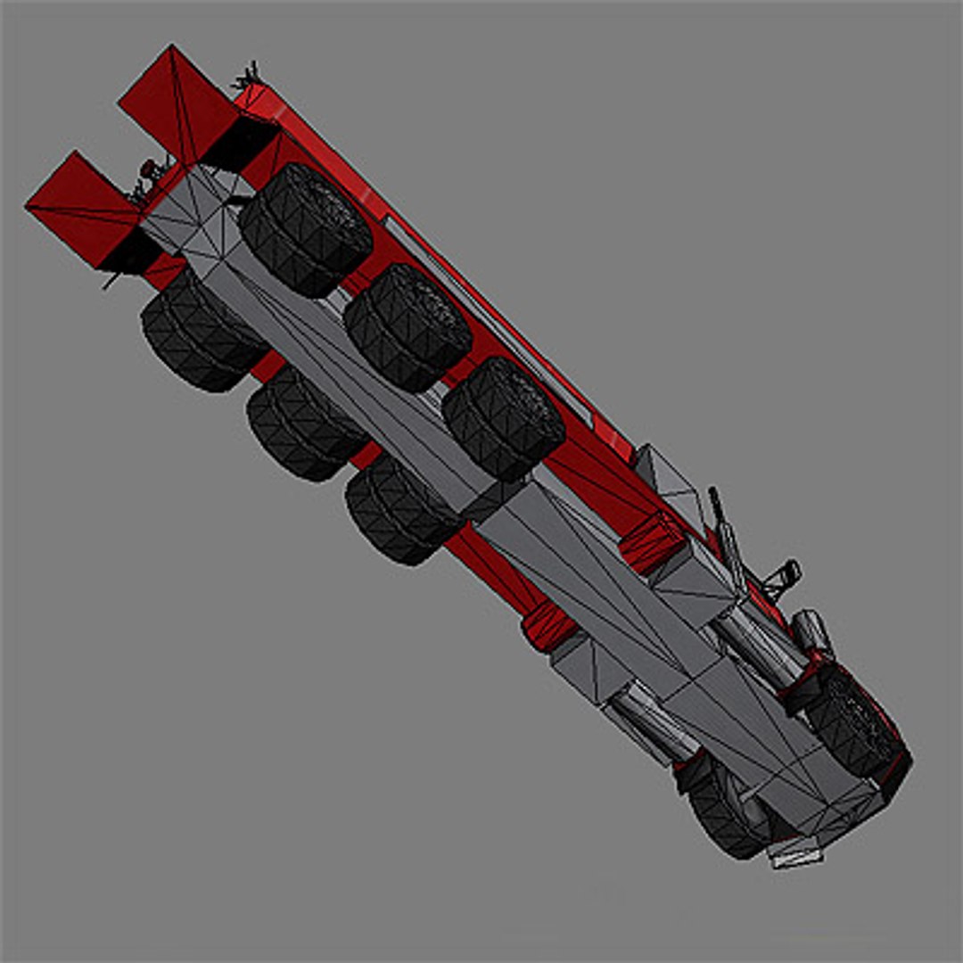 3d Model Ready Jetter Truck