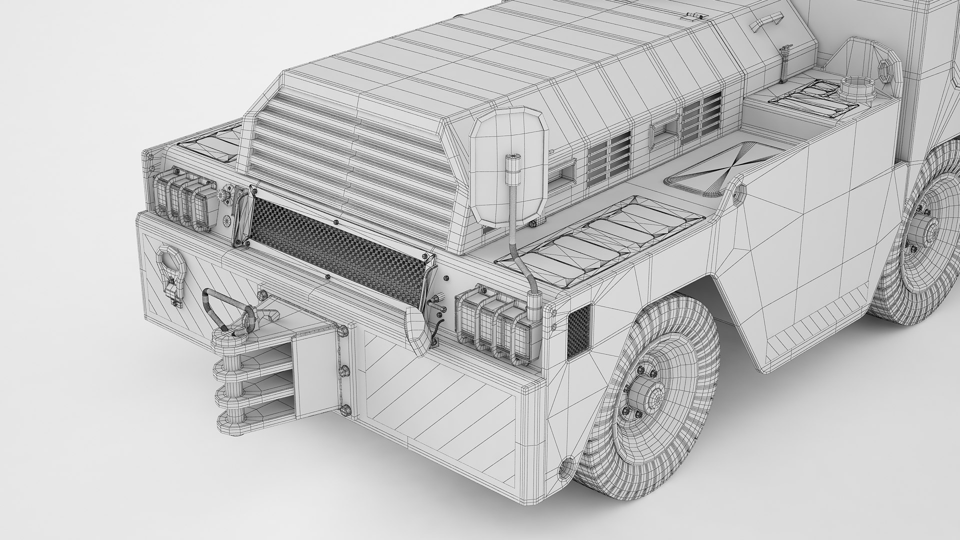 3D Model Aircraft Tow Tractor - TurboSquid 1630649