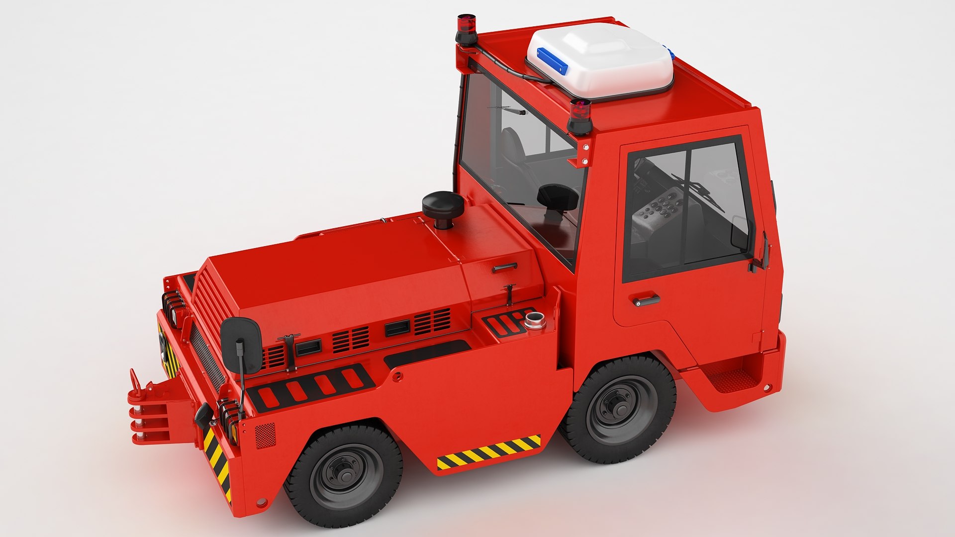 3D Model Aircraft Tow Tractor - TurboSquid 1630649