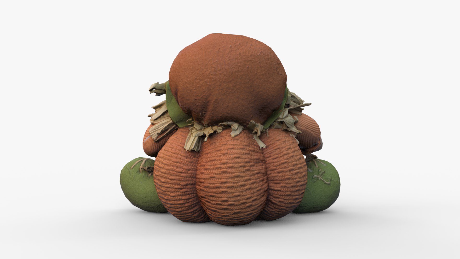 Pumpkin plushie plush 3D - TurboSquid 1660433