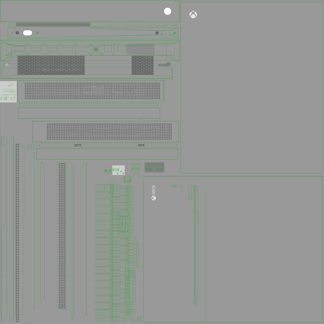 3D Microsoft Xbox X Console - TurboSquid 1278501