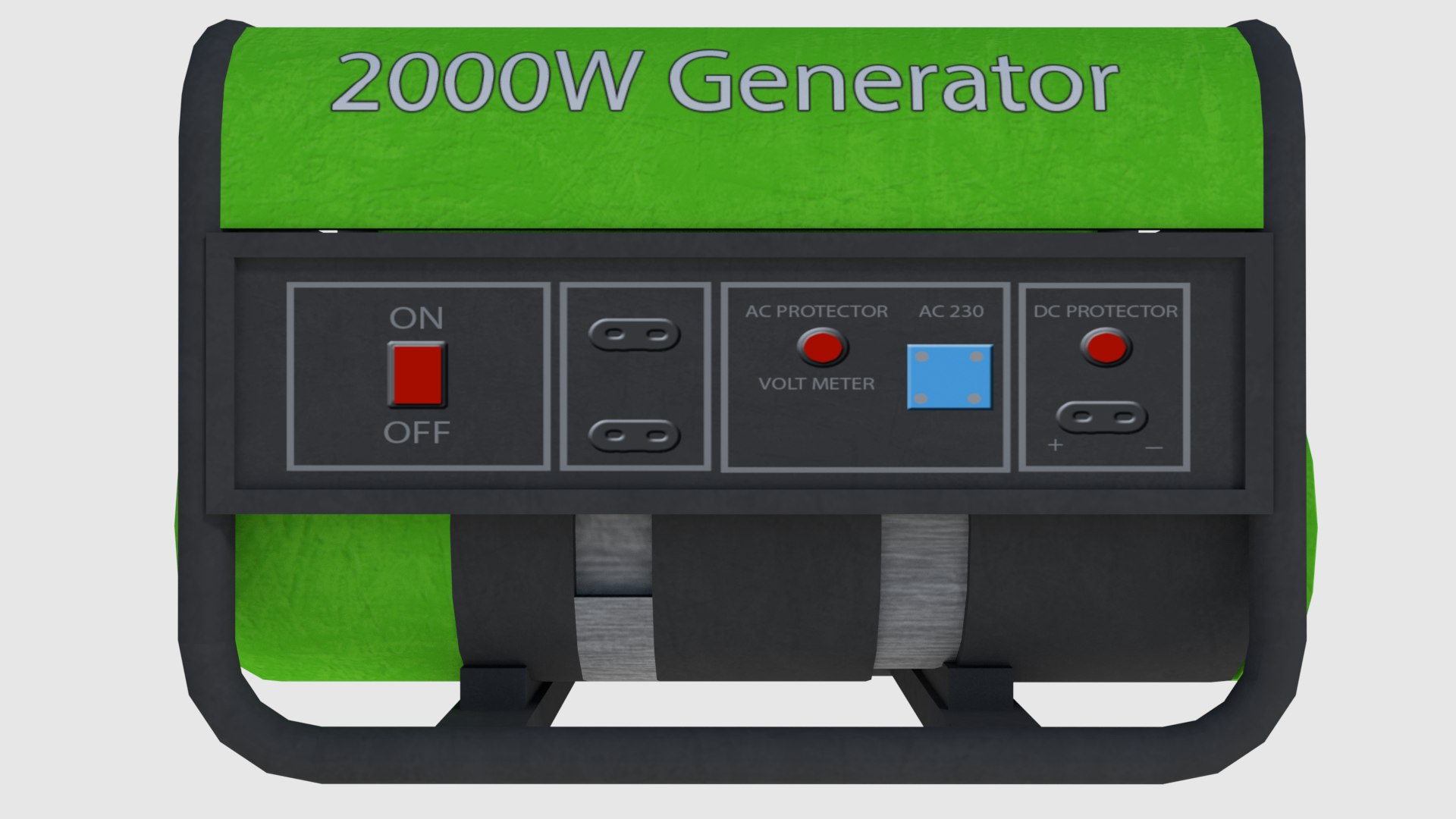 3d Power Generator Games - Model