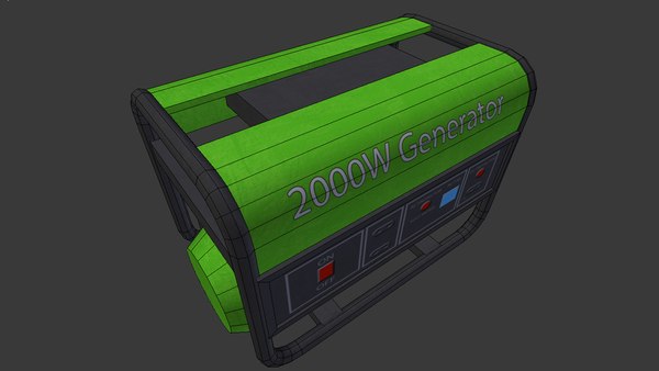 3d power generator games - model