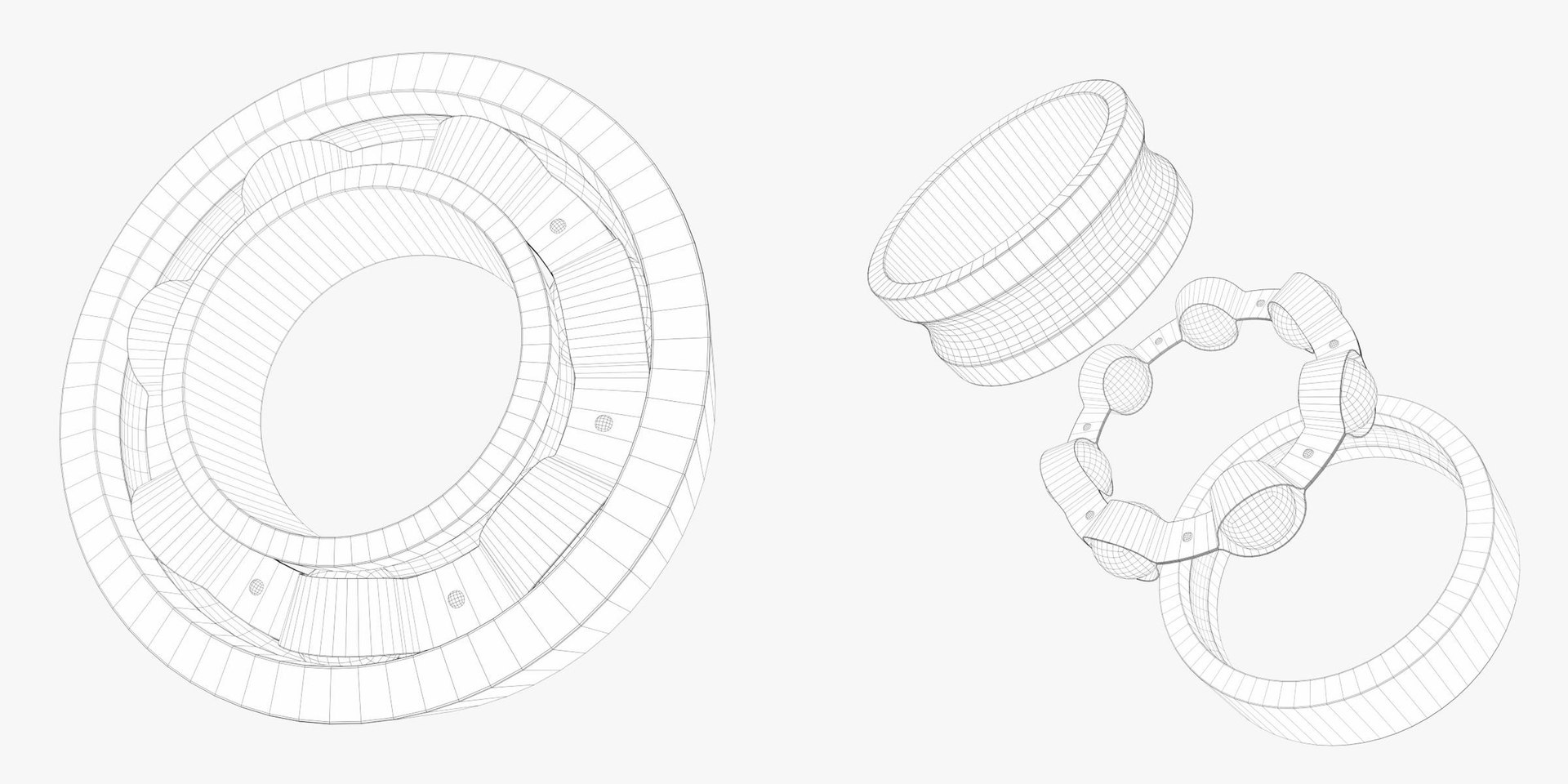 Ball Bearing 3D Model - TurboSquid 2517571