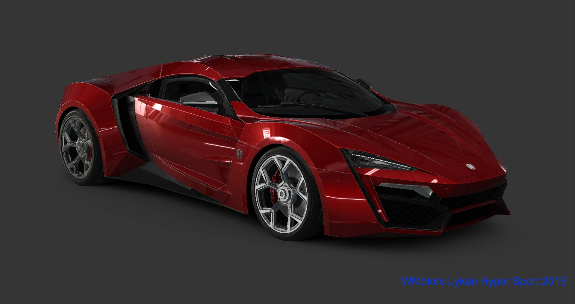 Wmotors Lykan Hyper Sport 3D Model - TurboSquid 1194525
