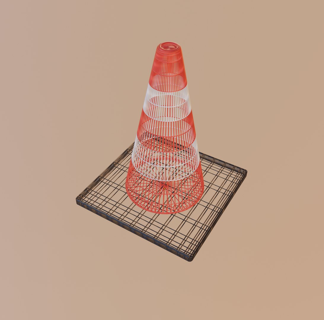 Road Cone 3D Model - TurboSquid 1480793