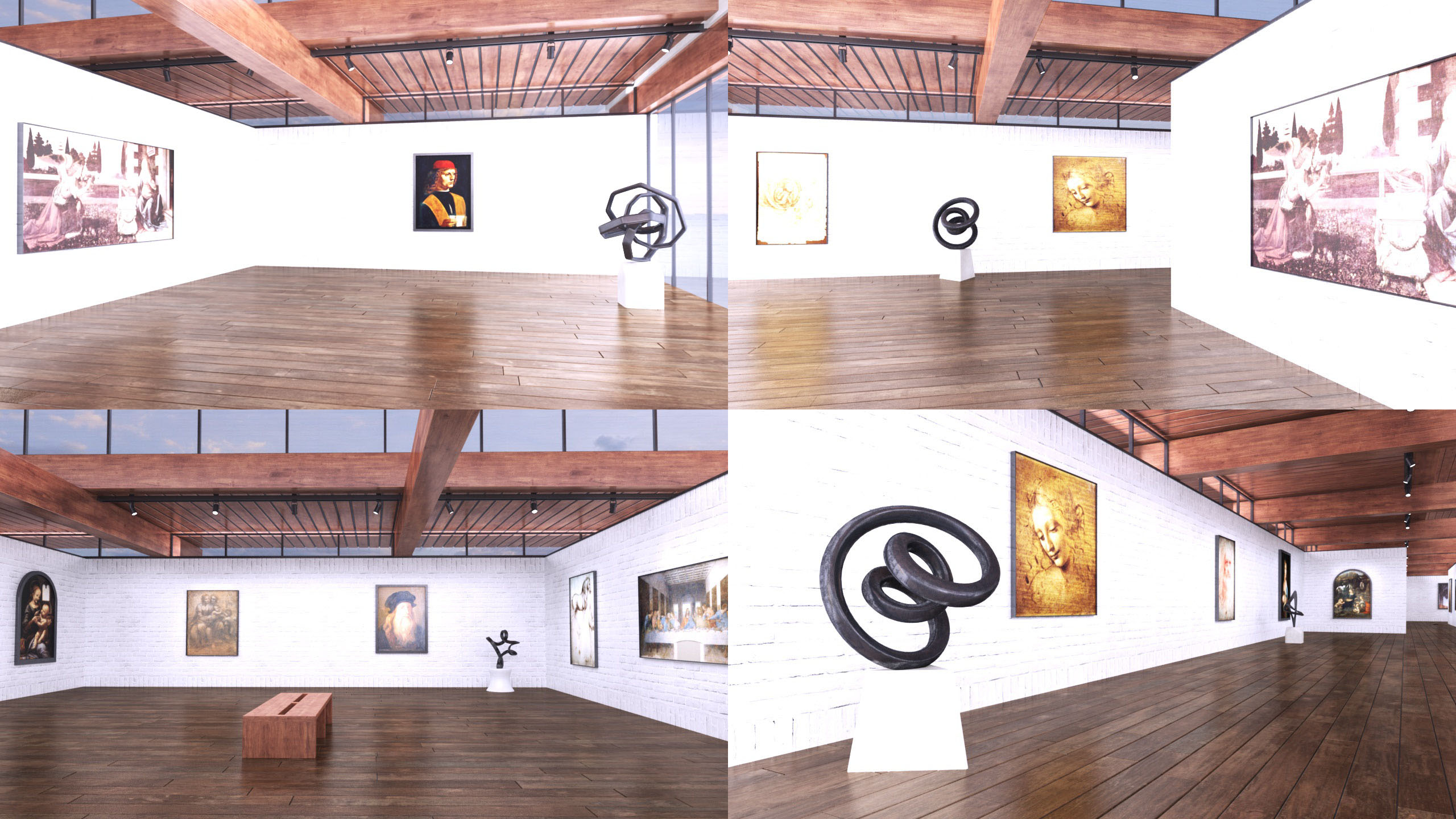 3D model Art Gallery 6 - TurboSquid 1808871