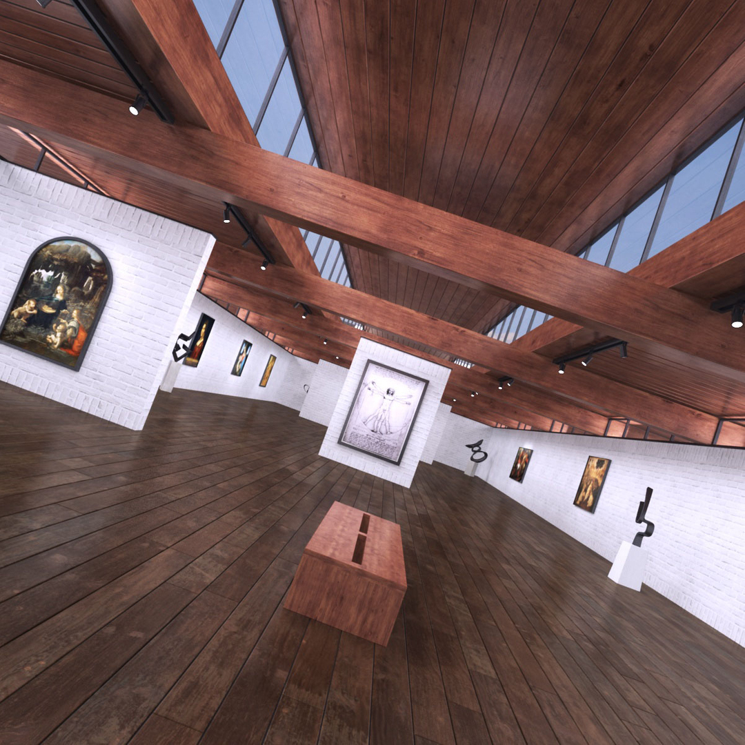 3D model Art Gallery 6 - TurboSquid 1808871