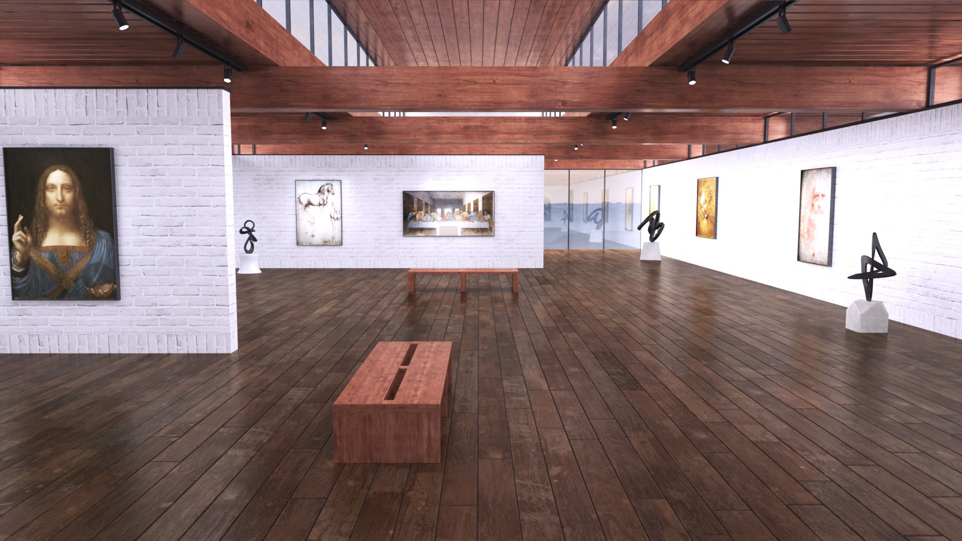 3D model Art Gallery 6 - TurboSquid 1808871