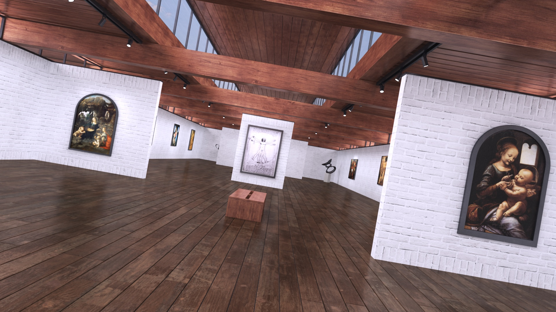 3D model Art Gallery 6 - TurboSquid 1808871