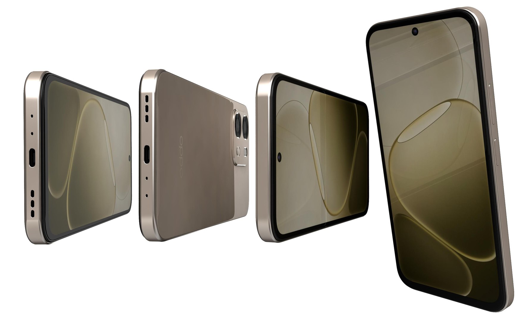 Oppo A6 Pro 5G Aurora Gold 3D Model - TurboSquid 2516093