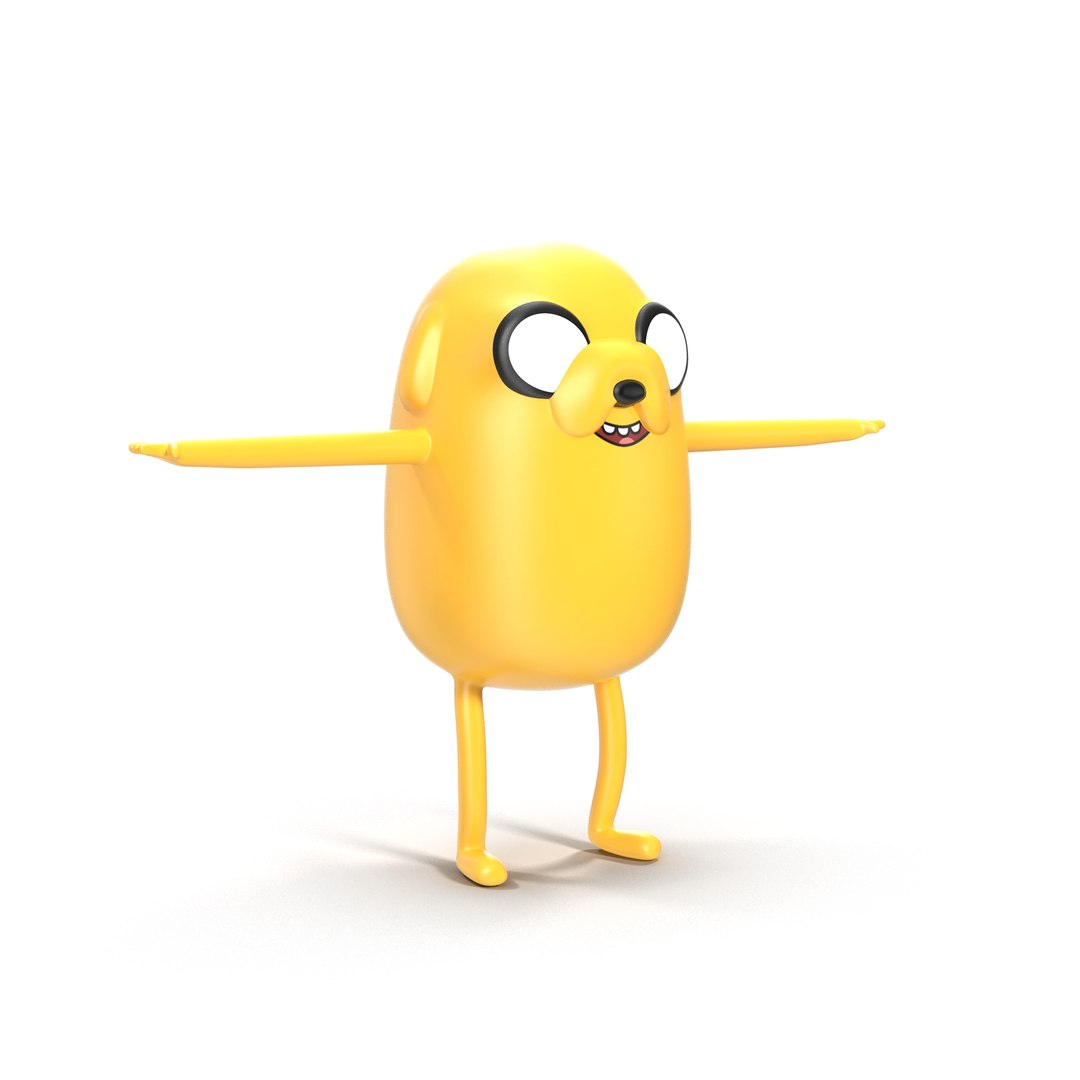 Jake Dog Model - TurboSquid 1178281