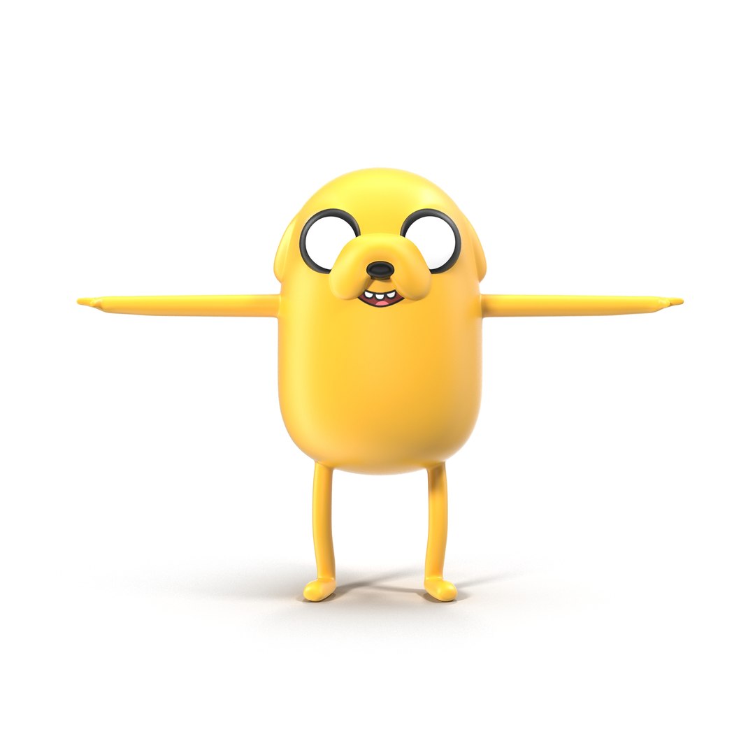 Jake Dog Model - TurboSquid 1178281