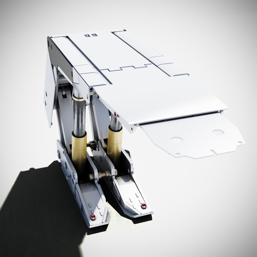 3d Max Powered Roof Supports