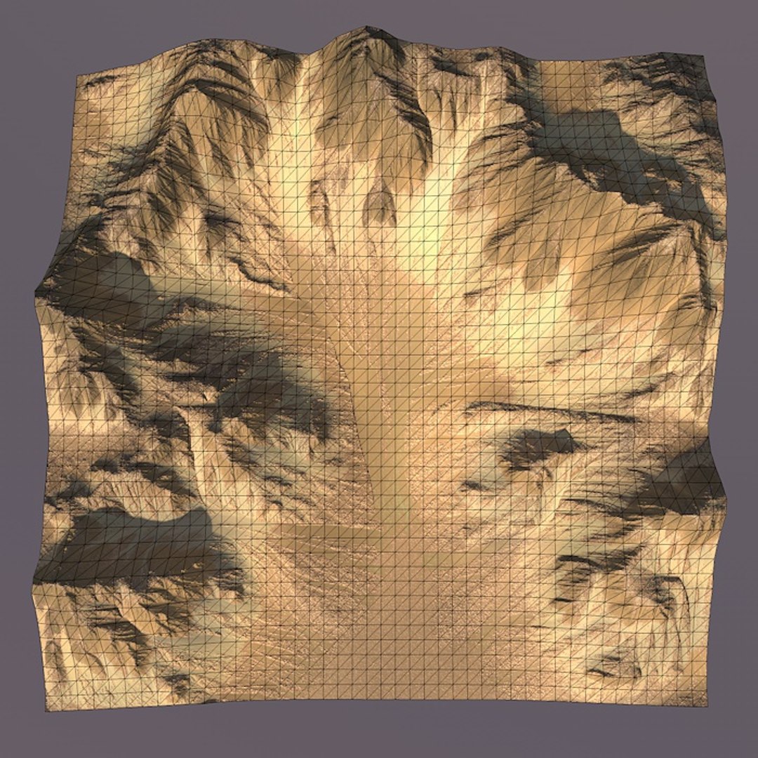 Mountain Games Maps 3d Model