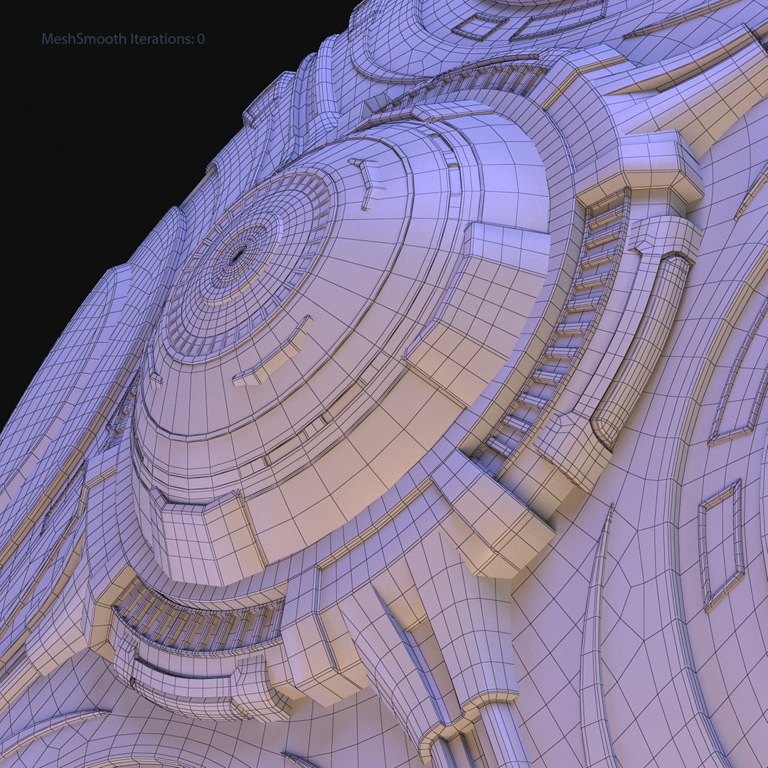 3D Alien Sci-fi Ufo Model - TurboSquid 1357085