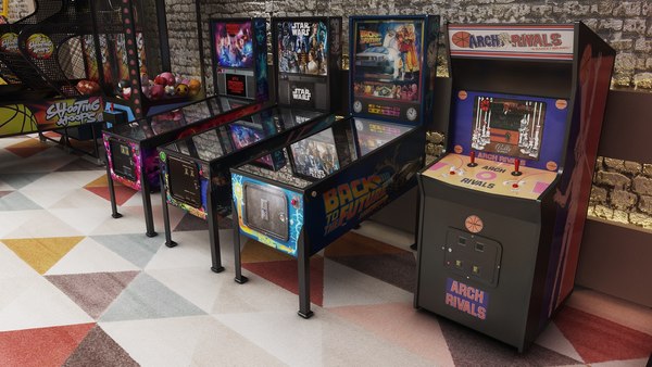 3D big center interior design - TurboSquid 1506892