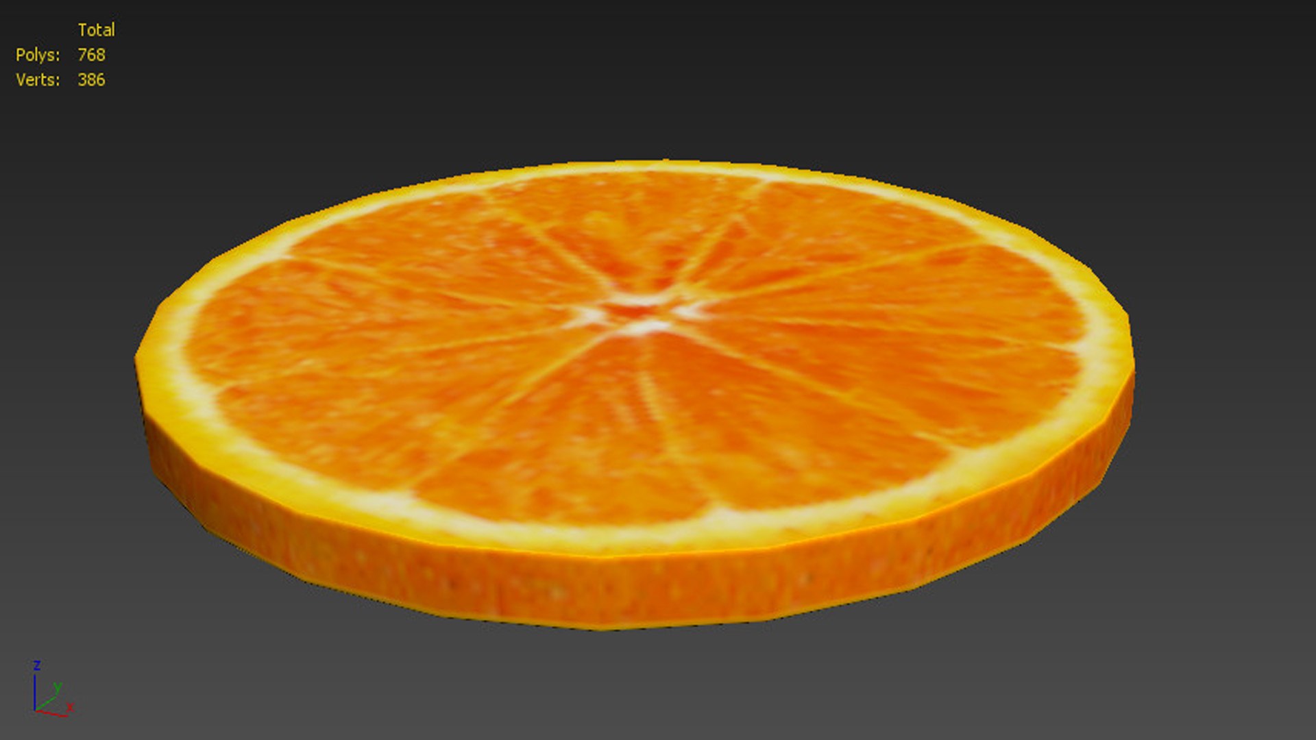 Orange slice collection 2 3D model - TurboSquid 1954450
