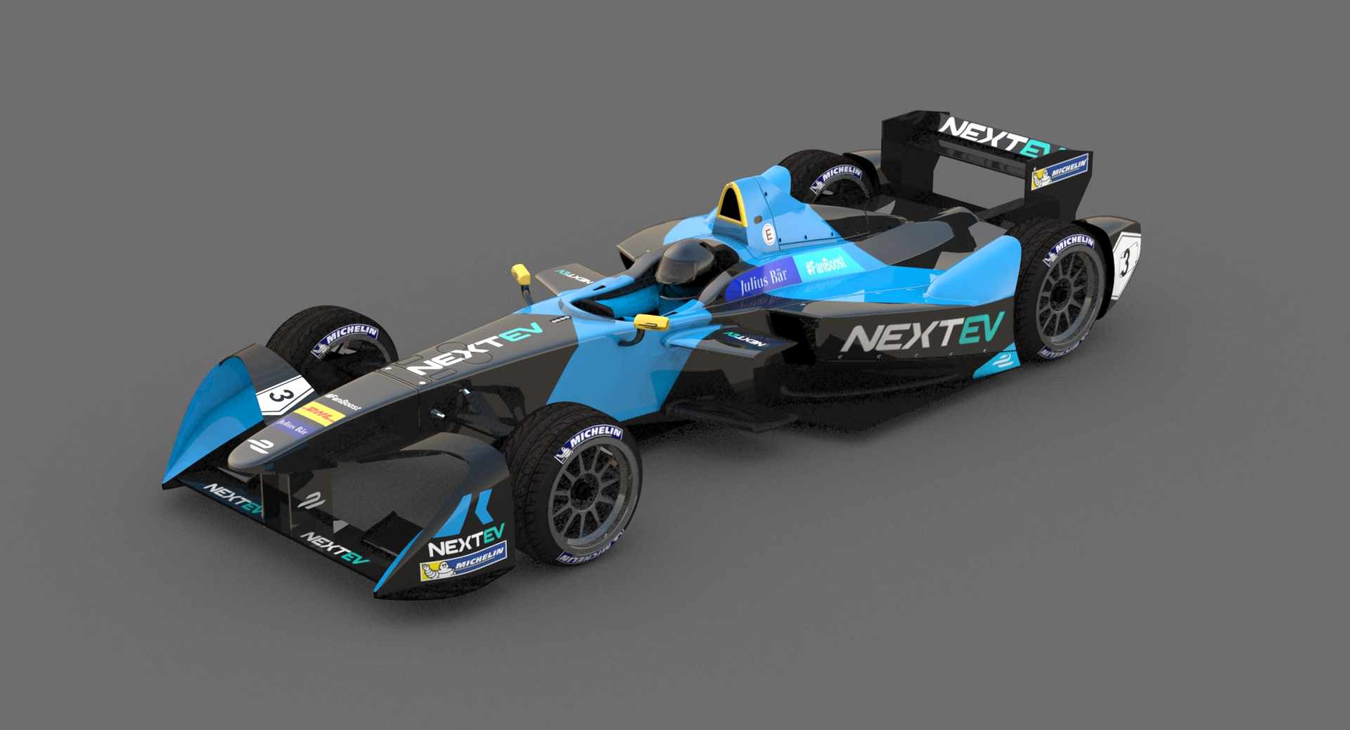 3d nextev nio formula e model