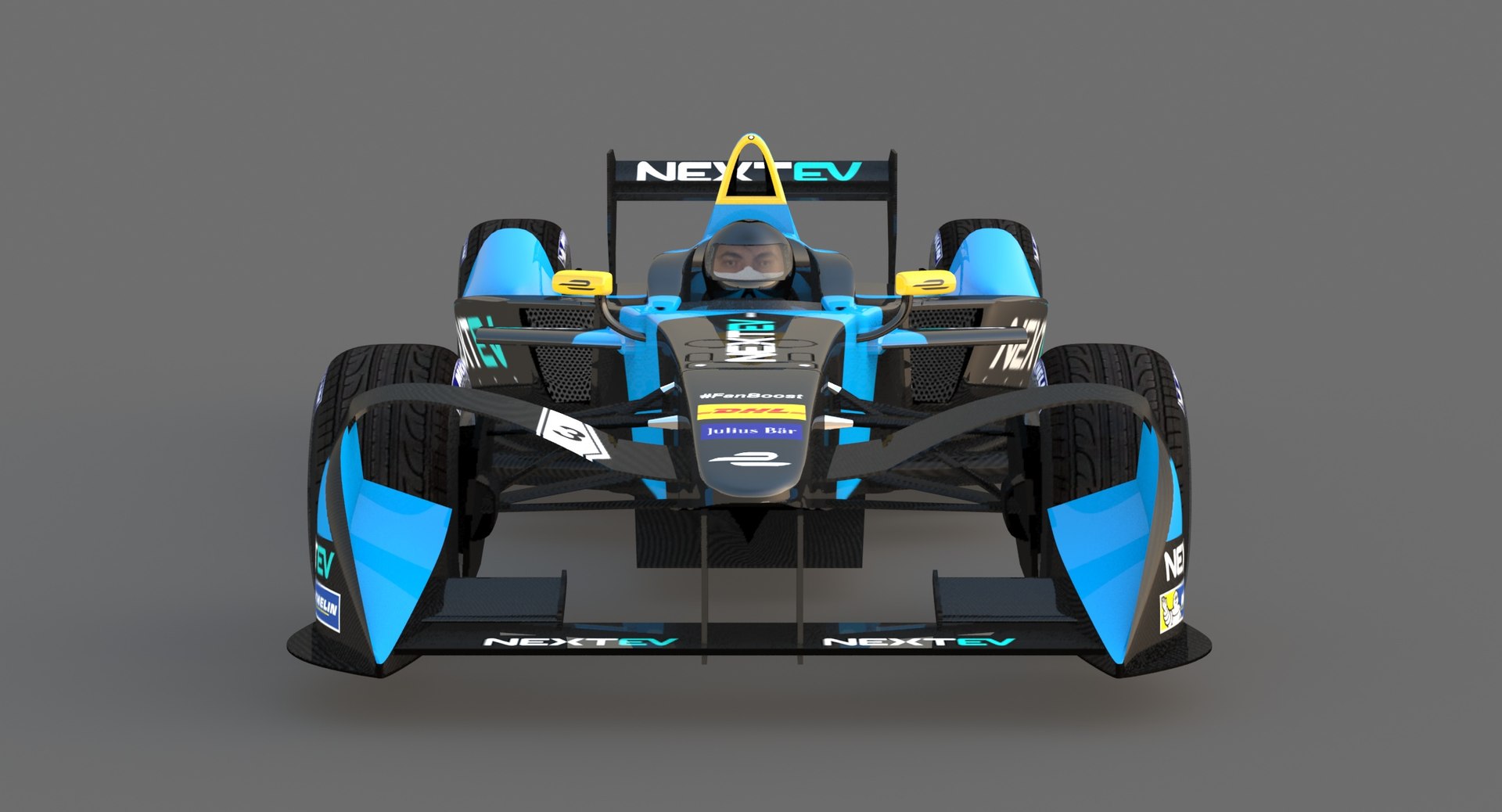 3d nextev nio formula e model