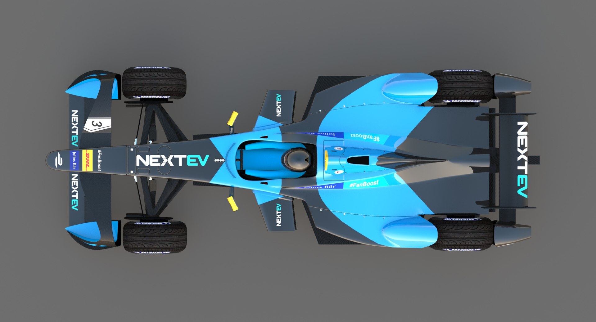 3d nextev nio formula e model