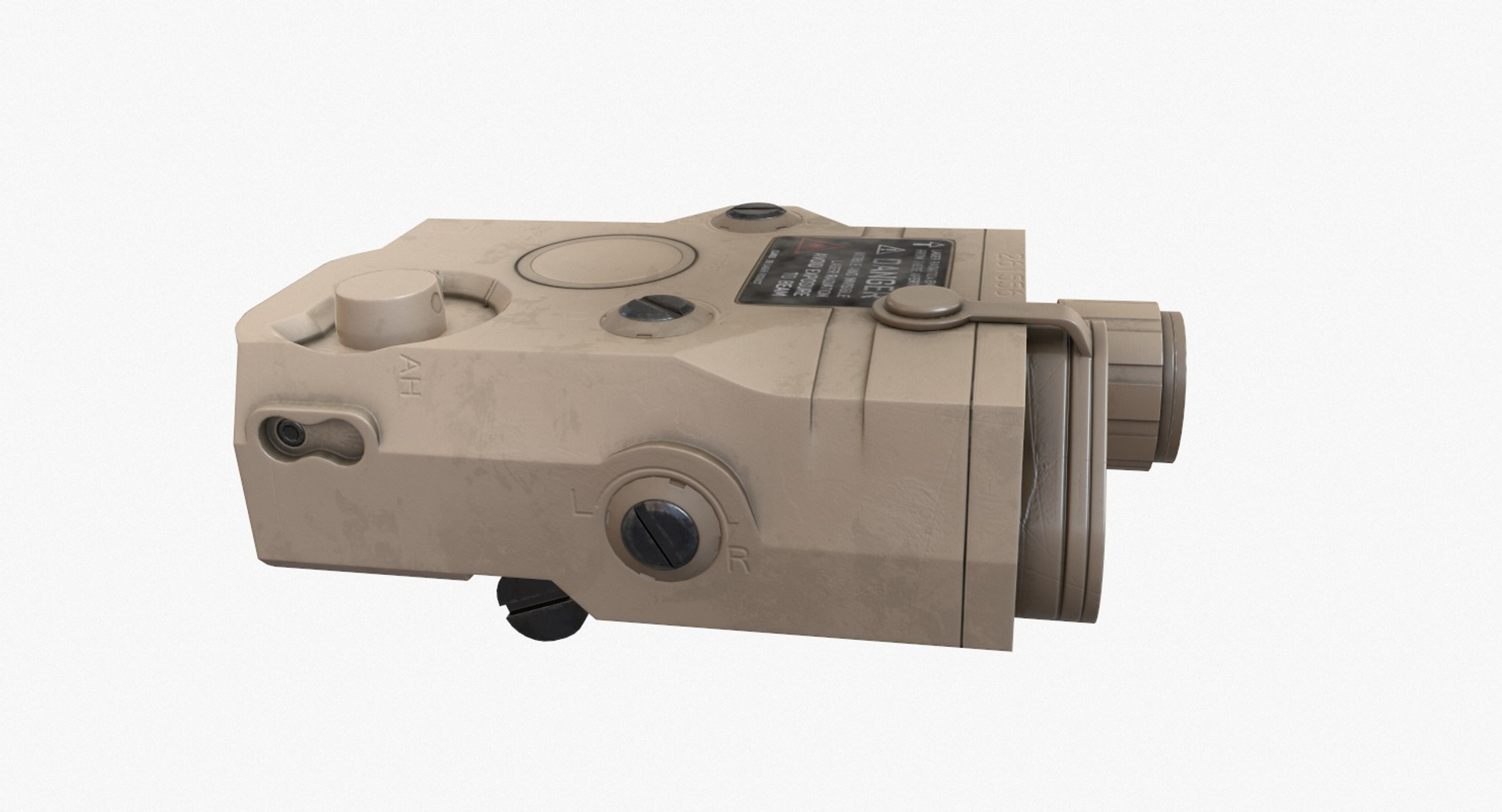 3D Peq-15 Laser Pointer Aaa - TurboSquid 1247452