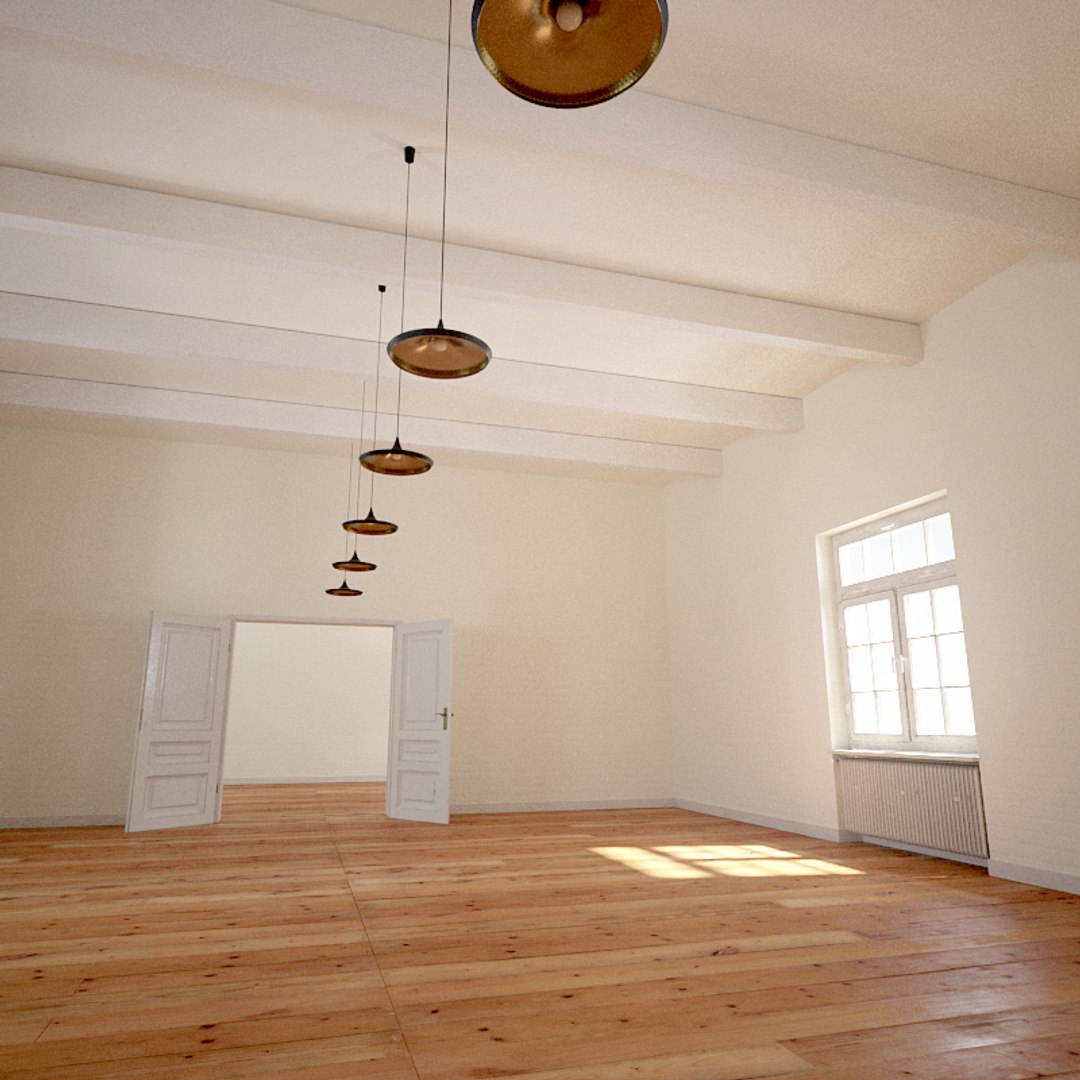 Interior Room Old Buildings 3D Model - TurboSquid 1164632