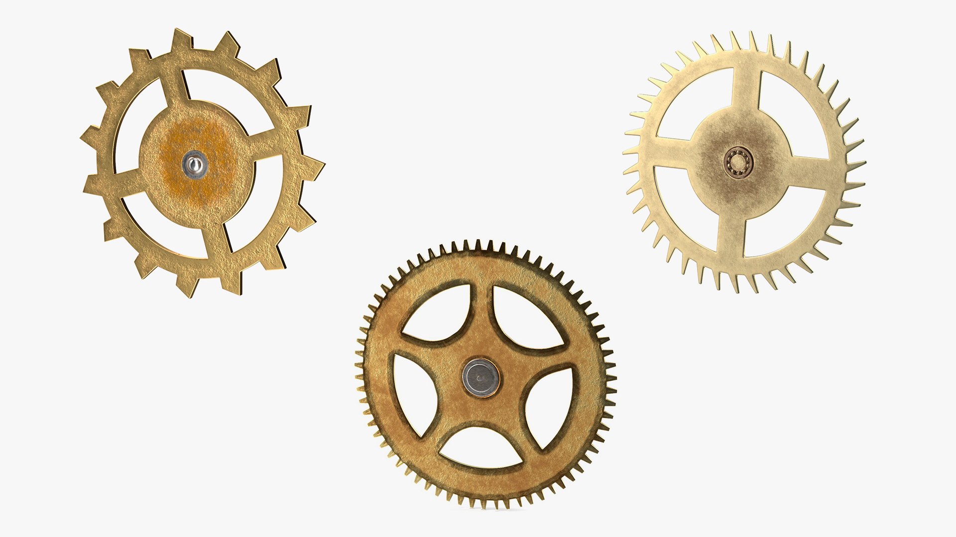 Clock Mechanisms Collection 4 3D - TurboSquid 2189459