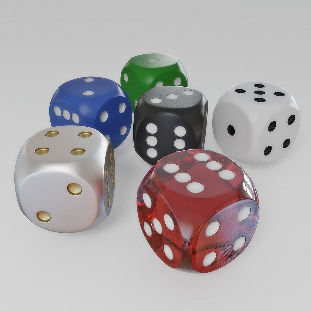 Dice 3D model - TurboSquid 1212965