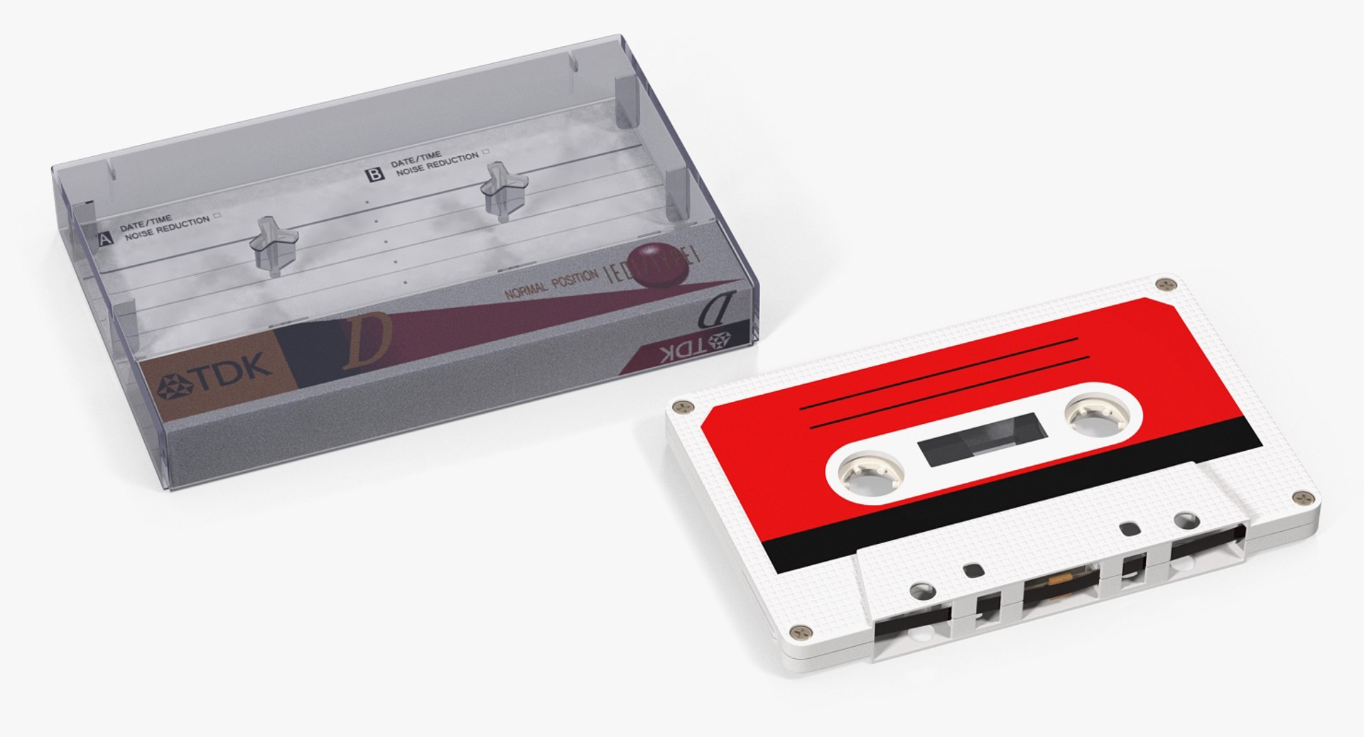 Vintage Tape Box Model - TurboSquid 1253431
