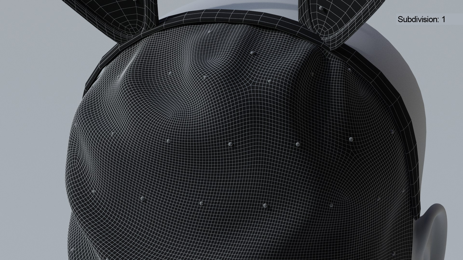 3D Mask Bunny Veil Model - TurboSquid 1856208