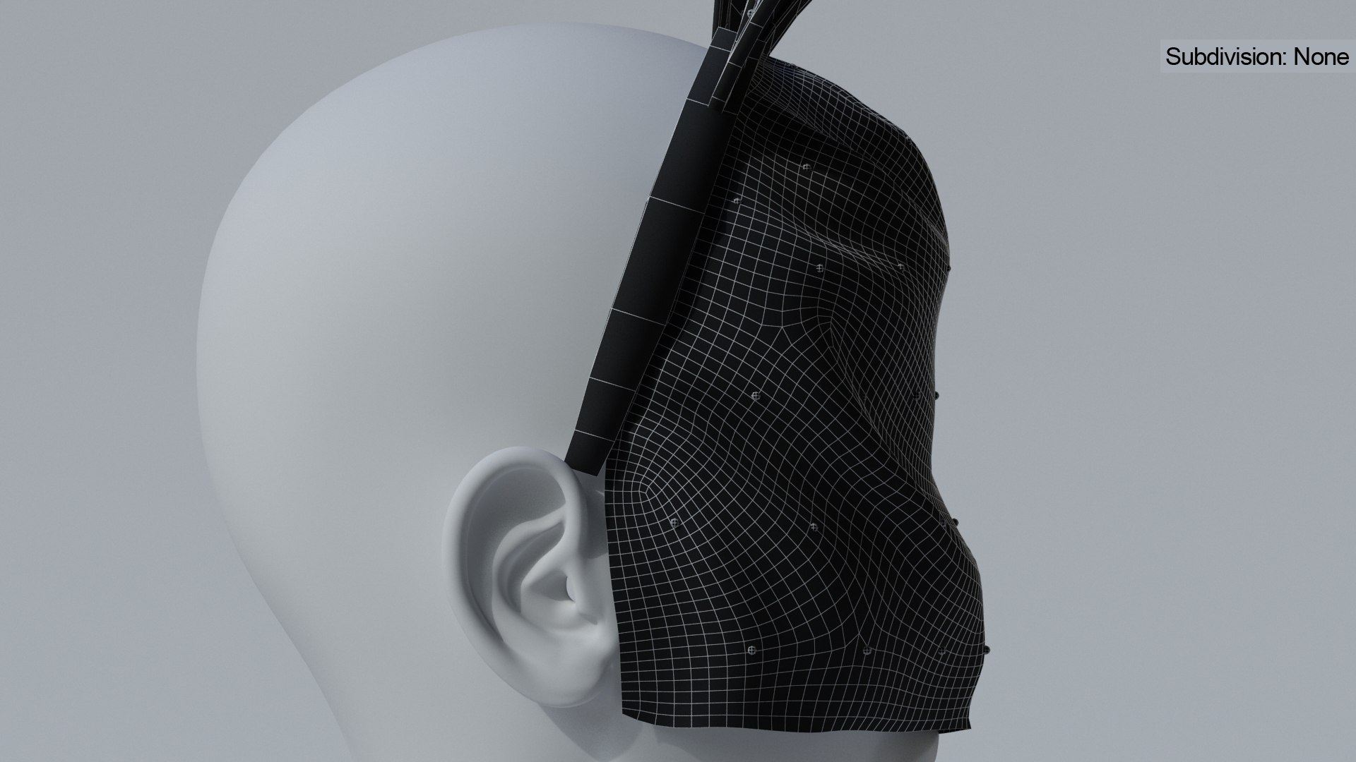 3D Mask Bunny Veil Model - TurboSquid 1856208