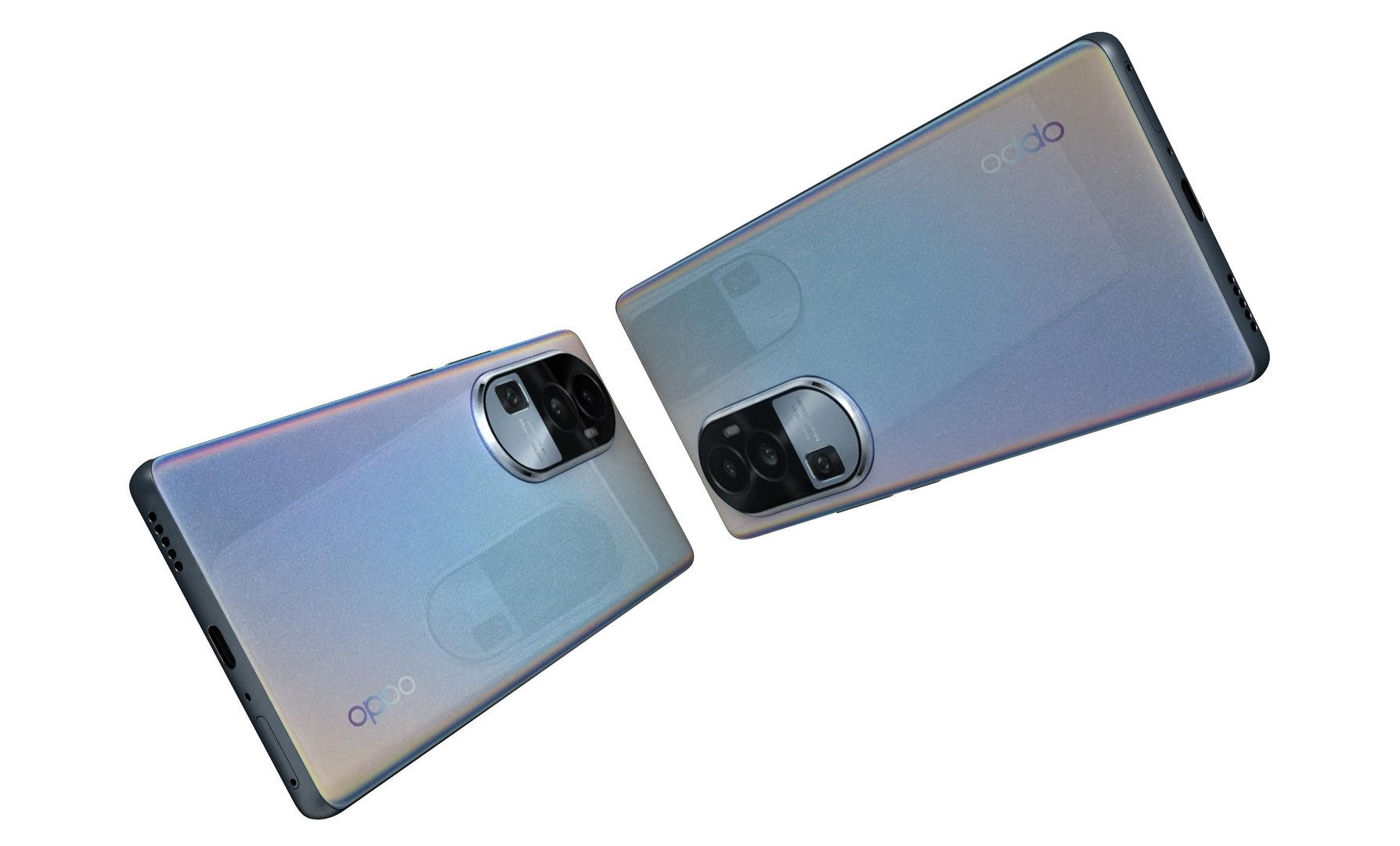 3D OPPO Reno 10 Pro Blue - TurboSquid 2085501