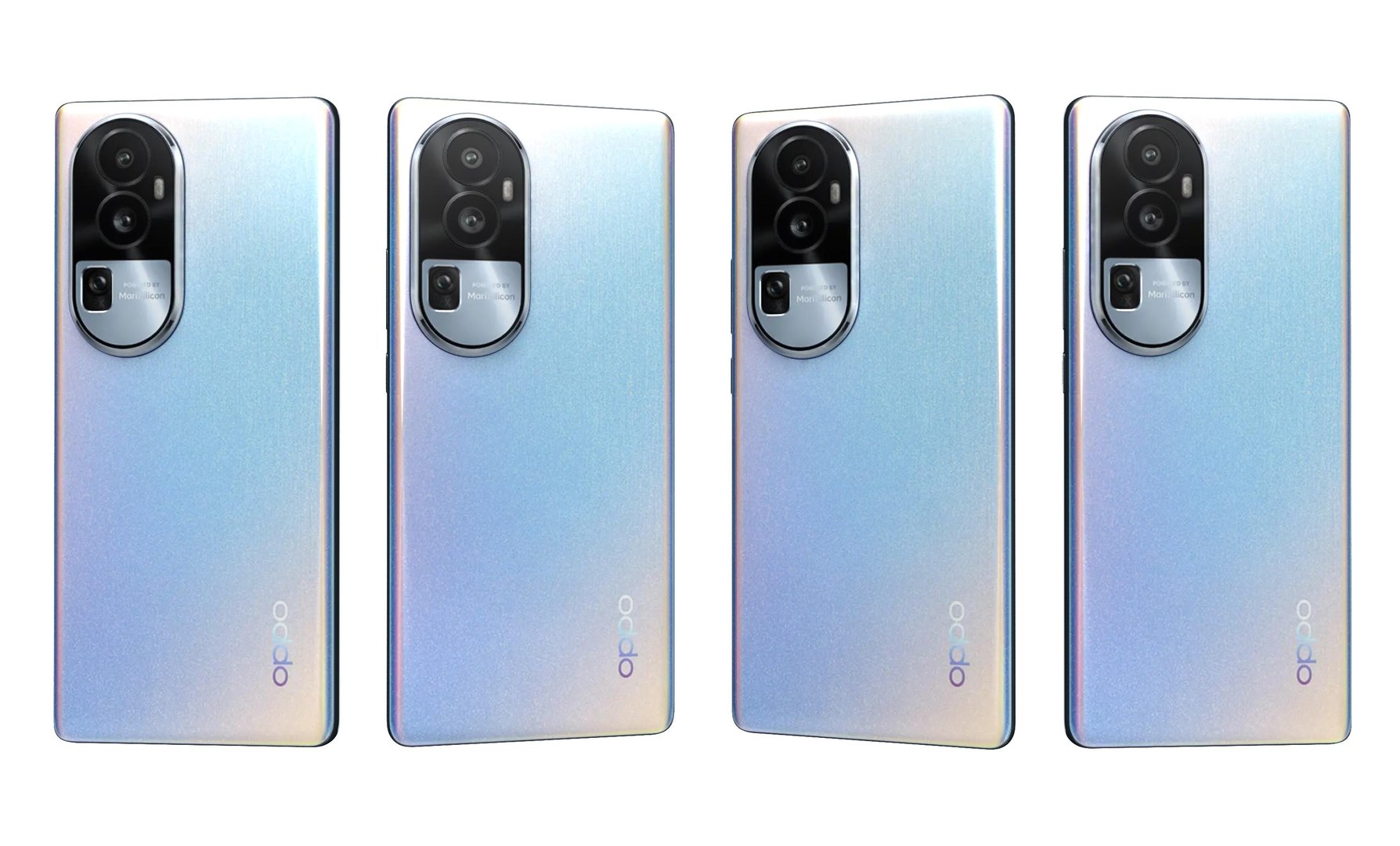 3D OPPO Reno 10 Pro Blue - TurboSquid 2085501