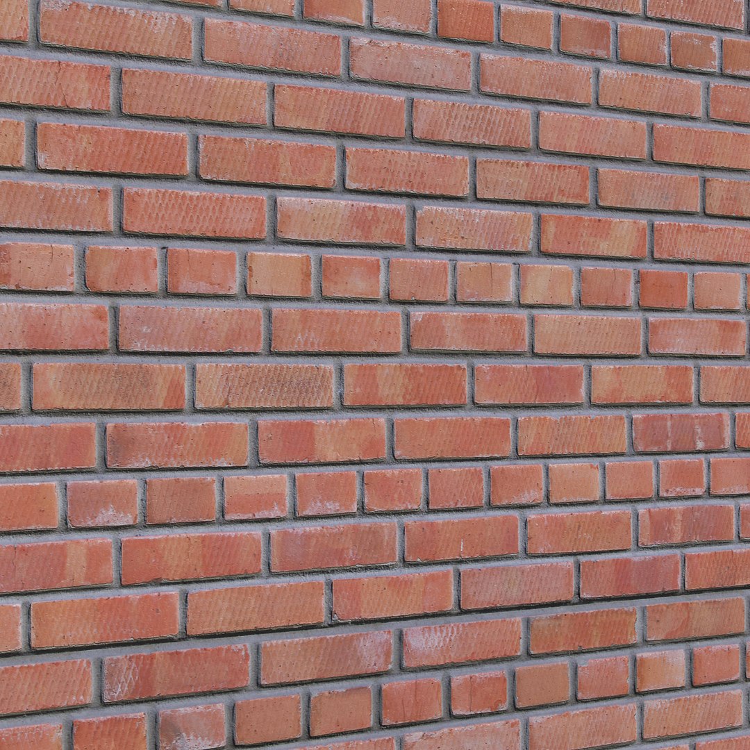 Ultra Realistic Brick Red 3D Model - TurboSquid 1612409