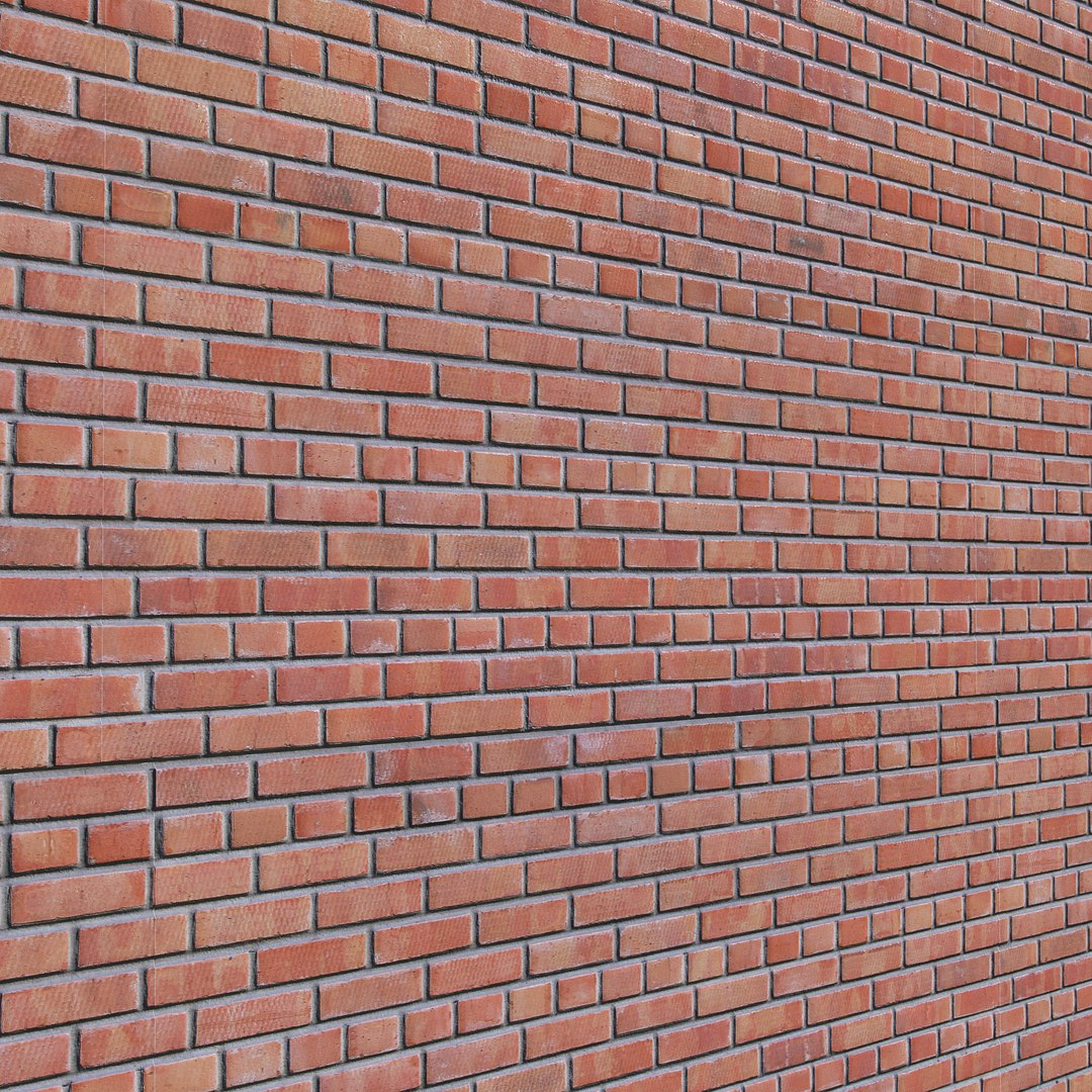 Ultra Realistic Brick Red 3D Model - TurboSquid 1612409