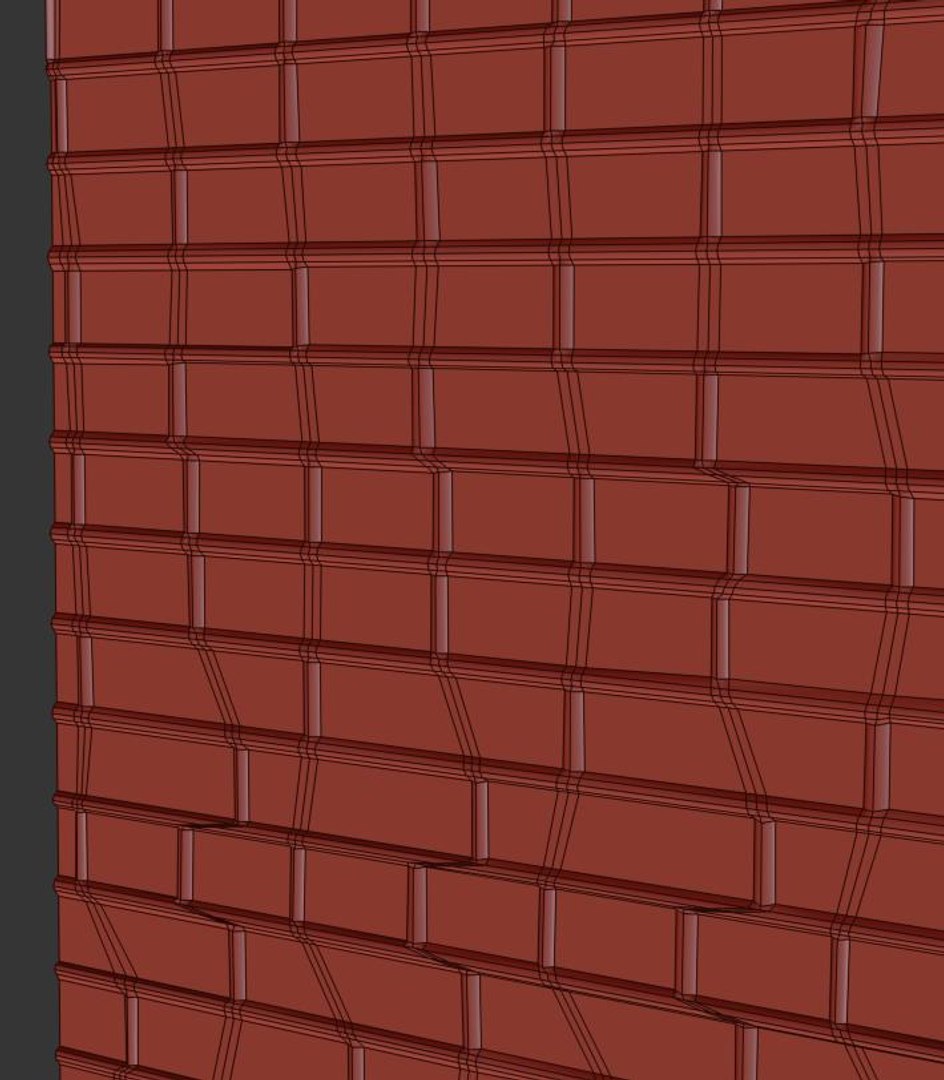 Ultra Realistic Brick Red 3D Model - TurboSquid 1612409