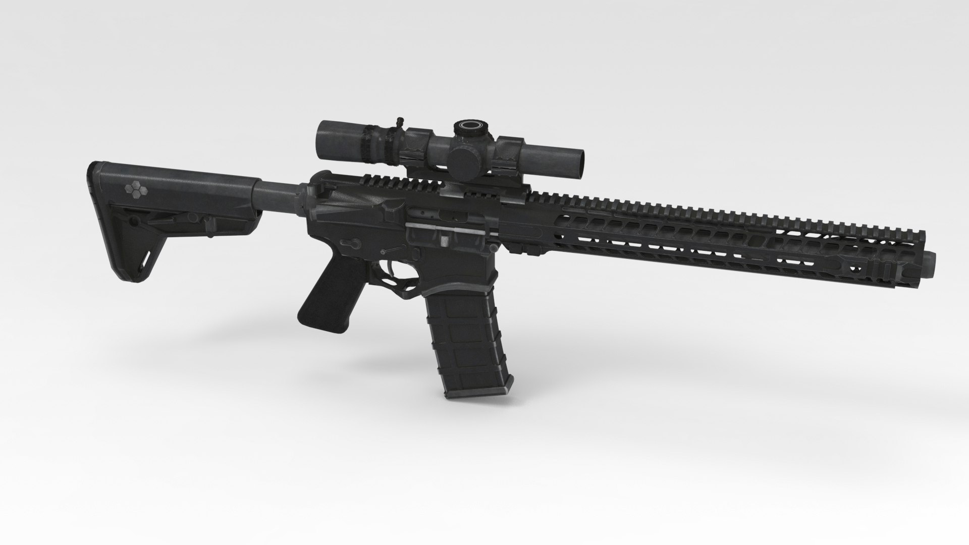 3D Tactical Rifle Model - TurboSquid 1788110