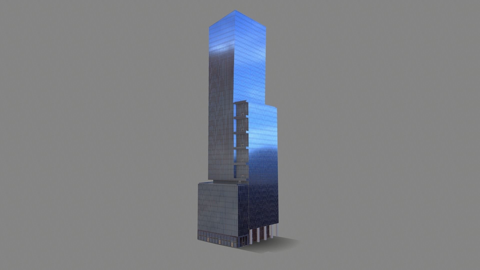 3D model 250 Howard Street Building San Francisco - TurboSquid 1792447